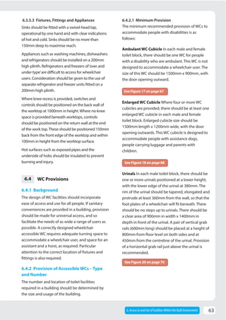 Irish Wheelchair Association Access Guidelines | PDF