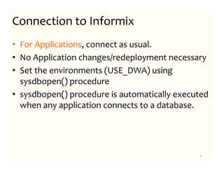 Informix Warehouse accelerator -- design, deploy, use | PDF