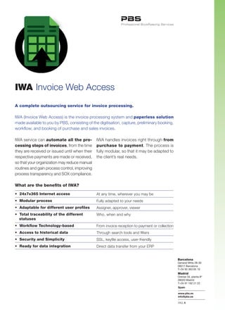Service IWA | PDF | Technology & Computing
