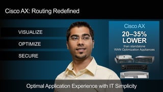 iWAN - Cisco Application Experience Solution | PPTX | Cloud Computing | Internet