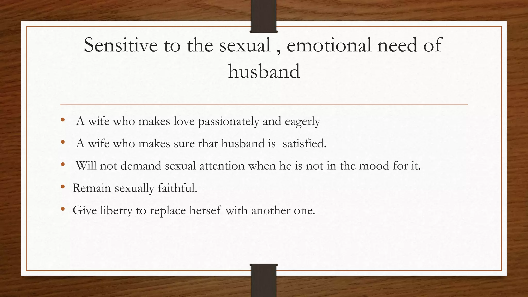 I want a wife, Judy Brady , BBS English | PPTX