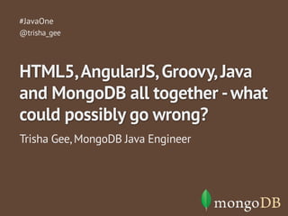 Live Demo from JavaOne | PPT