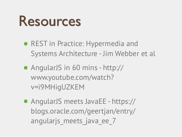 Live Demo from JavaOne