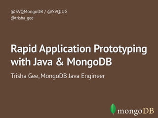 MongoDB, Angular.js, HTML5, Groovy, Java all together - WCPGW?! | PPT