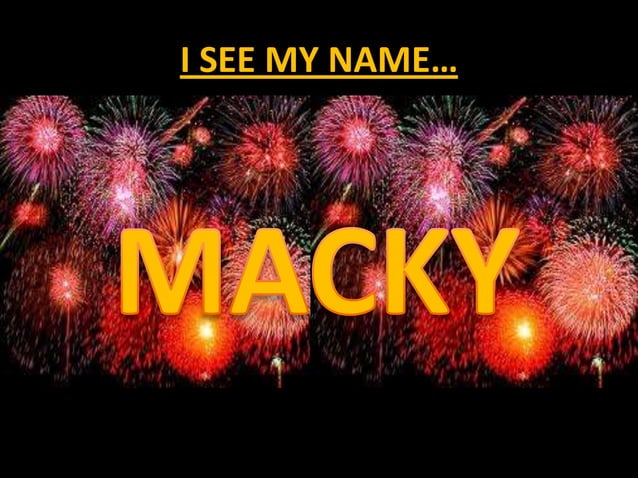 Macky Limgenco PPT | PPTX