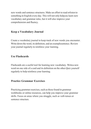 I Want to Improve My English Speaking_ How to Improve Spoken English ...