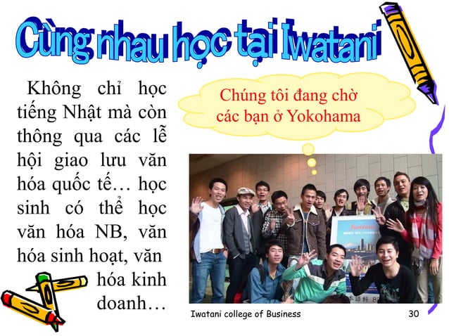 Truong Nhat ngu Iwatani Japan | PPT