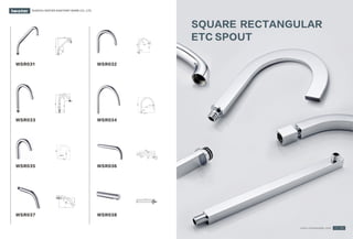 Iwater faucet spout catalogue | PDF