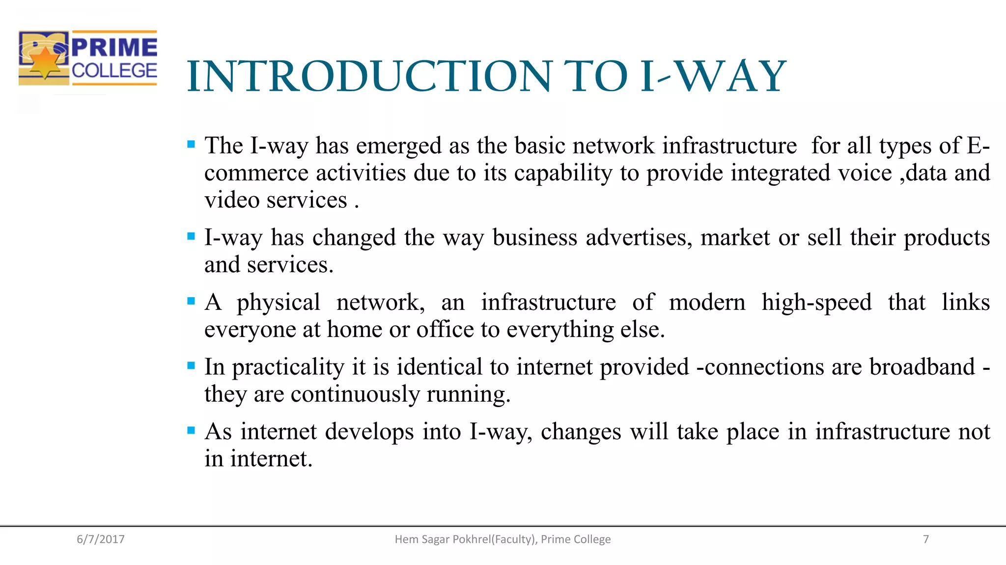 Network Infrastructure for E-commerce | Part I | PDF
