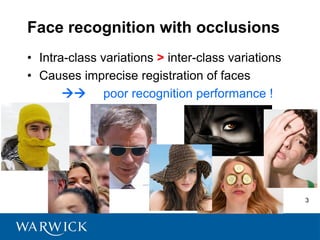 Robust Face Recognition with Occlusions in both Reference and Query Images | PPT