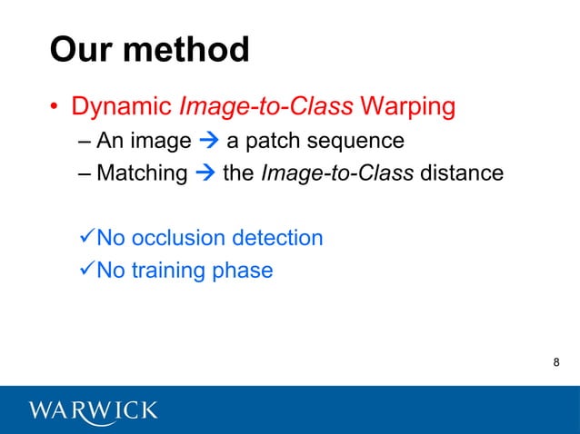 Robust Face Recognition with Occlusions in both Reference and Query Images | PPT