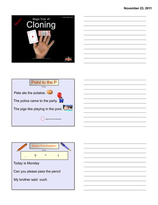 IWB in the Prep Classroom | PDF | Magic and Illusion | Hobbies & Interests