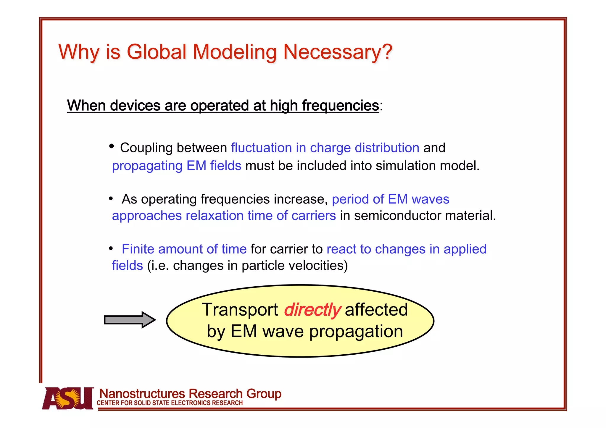 Global Modeling of High-Frequency Devices | PDF