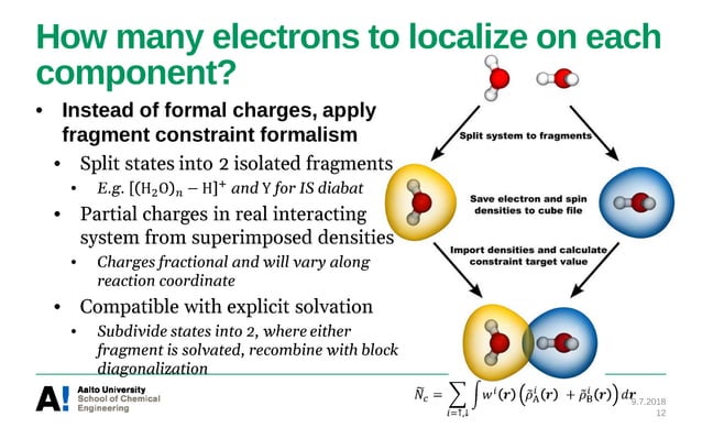 Using constrained DFT for simulating the hydrogen evolution reaction | PDF