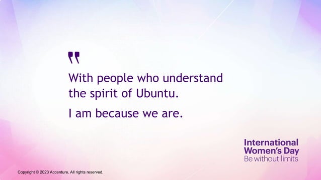 Free to be 100% me | PPT