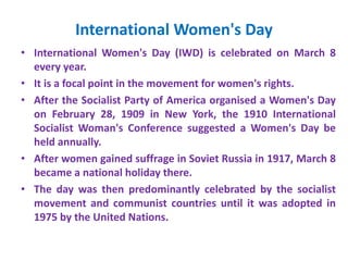 IWD themes | PPTX