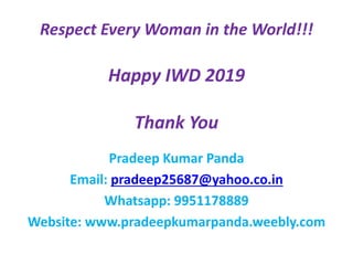 IWD themes | PPTX