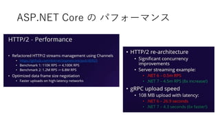 ASP.NET Core の パフォーマンスを支える I/O Pipeline と Channel | PPTX