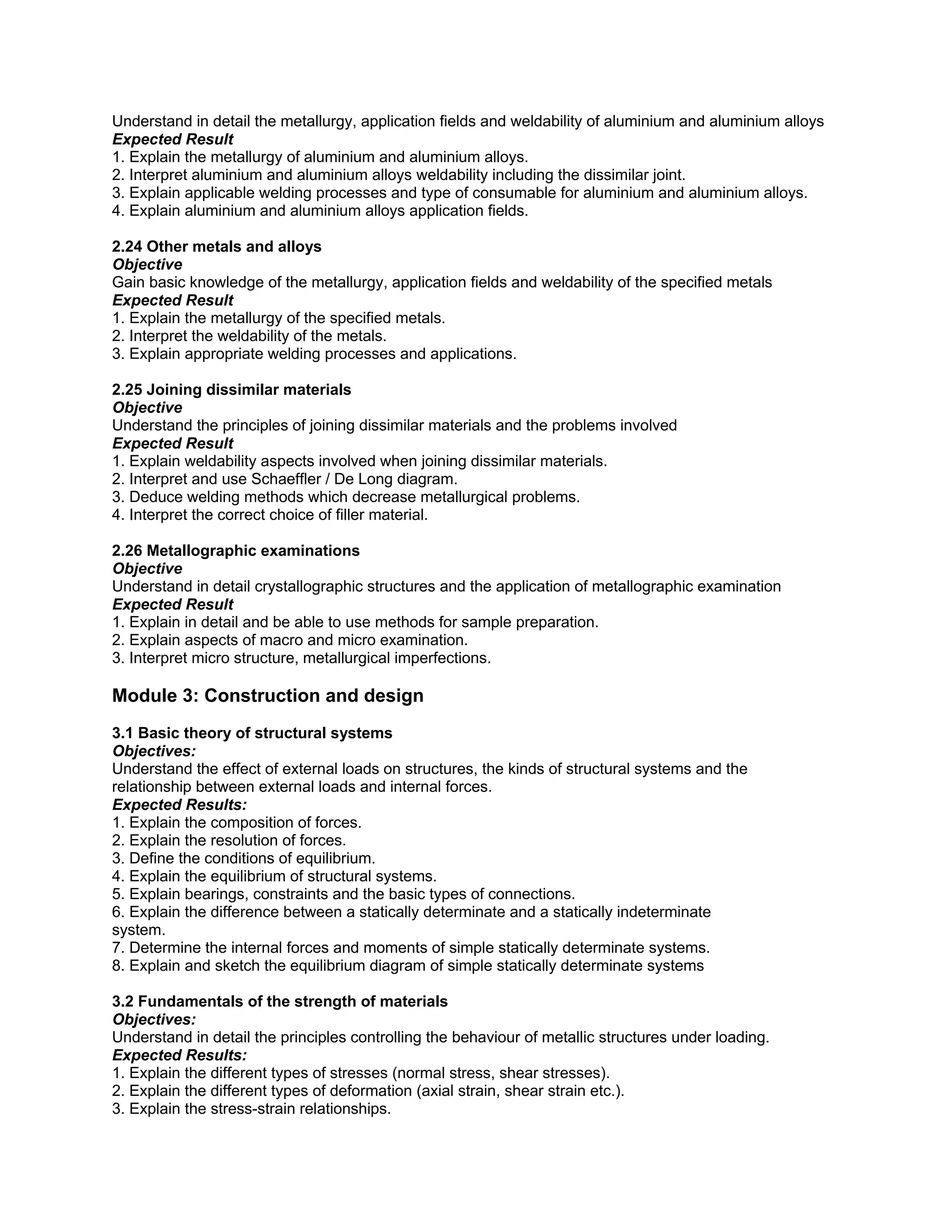 Syllabus- (IIW) Welding Engineer | PDF