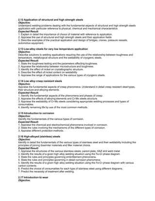 Syllabus- (IIW) Welding Engineer | PDF