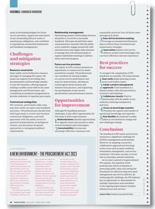 IWFM PFI Handback Handbook setting out issues to consider | PDF