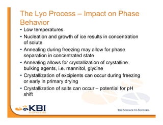 Importance of Understanding the Physical State of Excipients in a ...