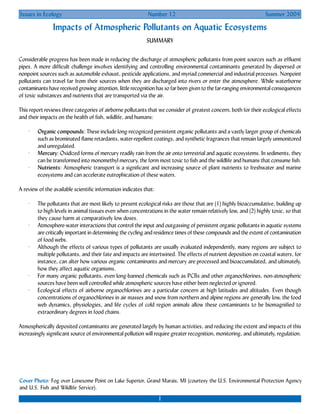 Aquatic ecosystems | PDF