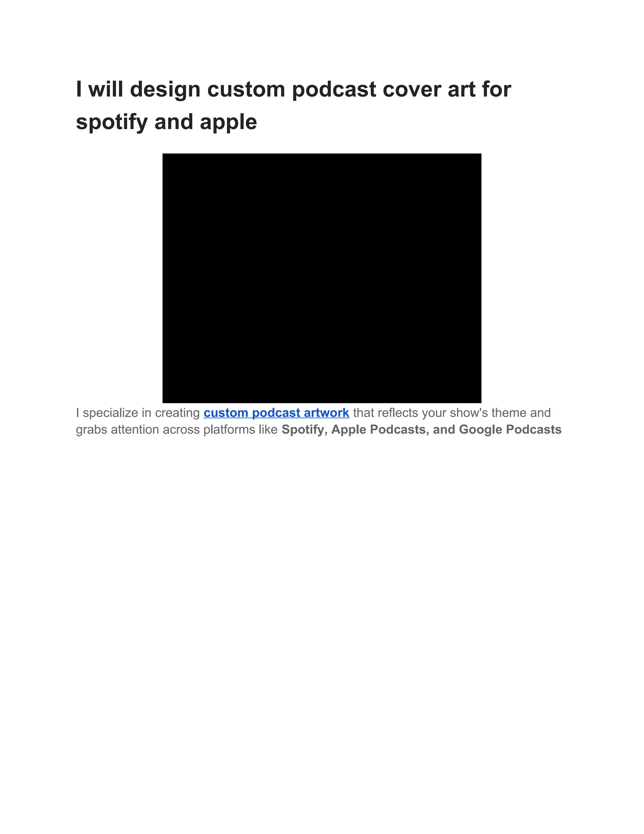 I will design custom podcast cover art for spotify and apple (2).docx