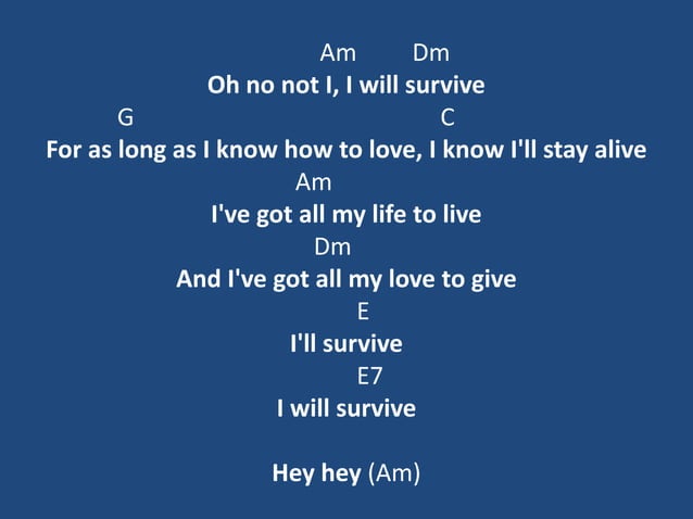 I Will Survive | PPT