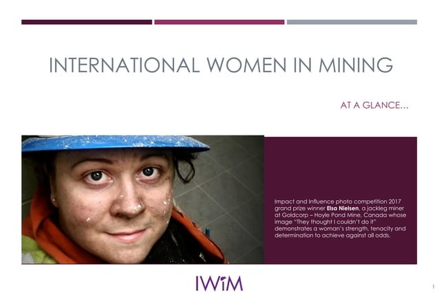 International Women in Mining at a Glance | PDF | Events
