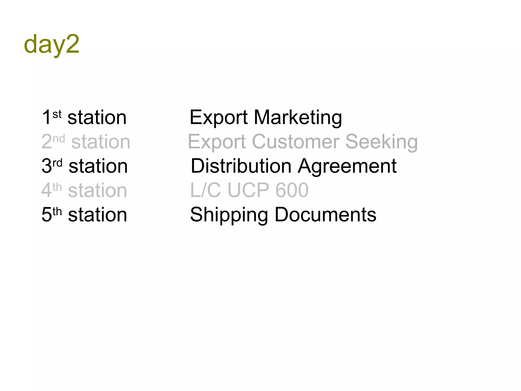 Powerpoint Sample : Total Export | PPT
