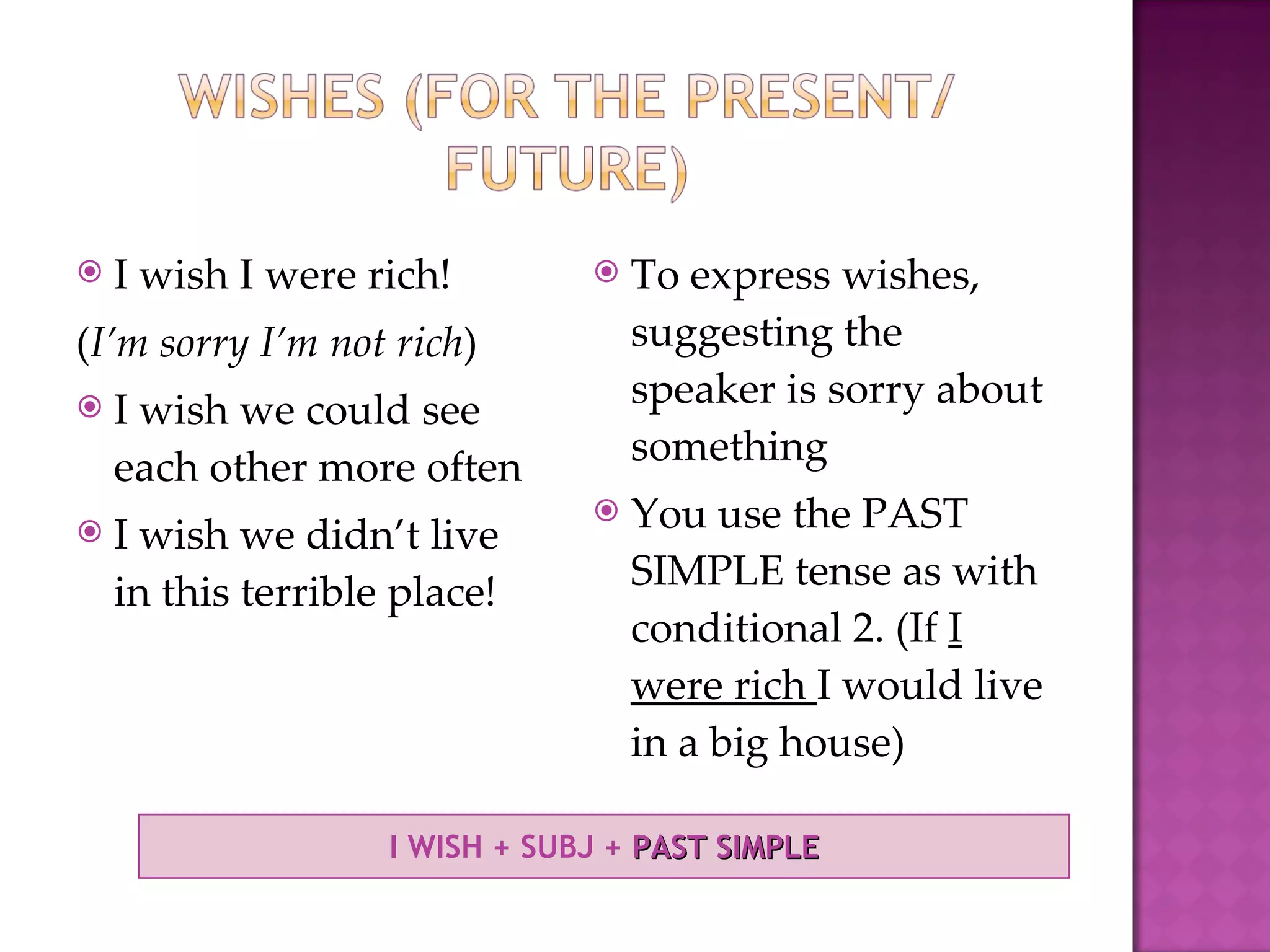 I wish | PPT