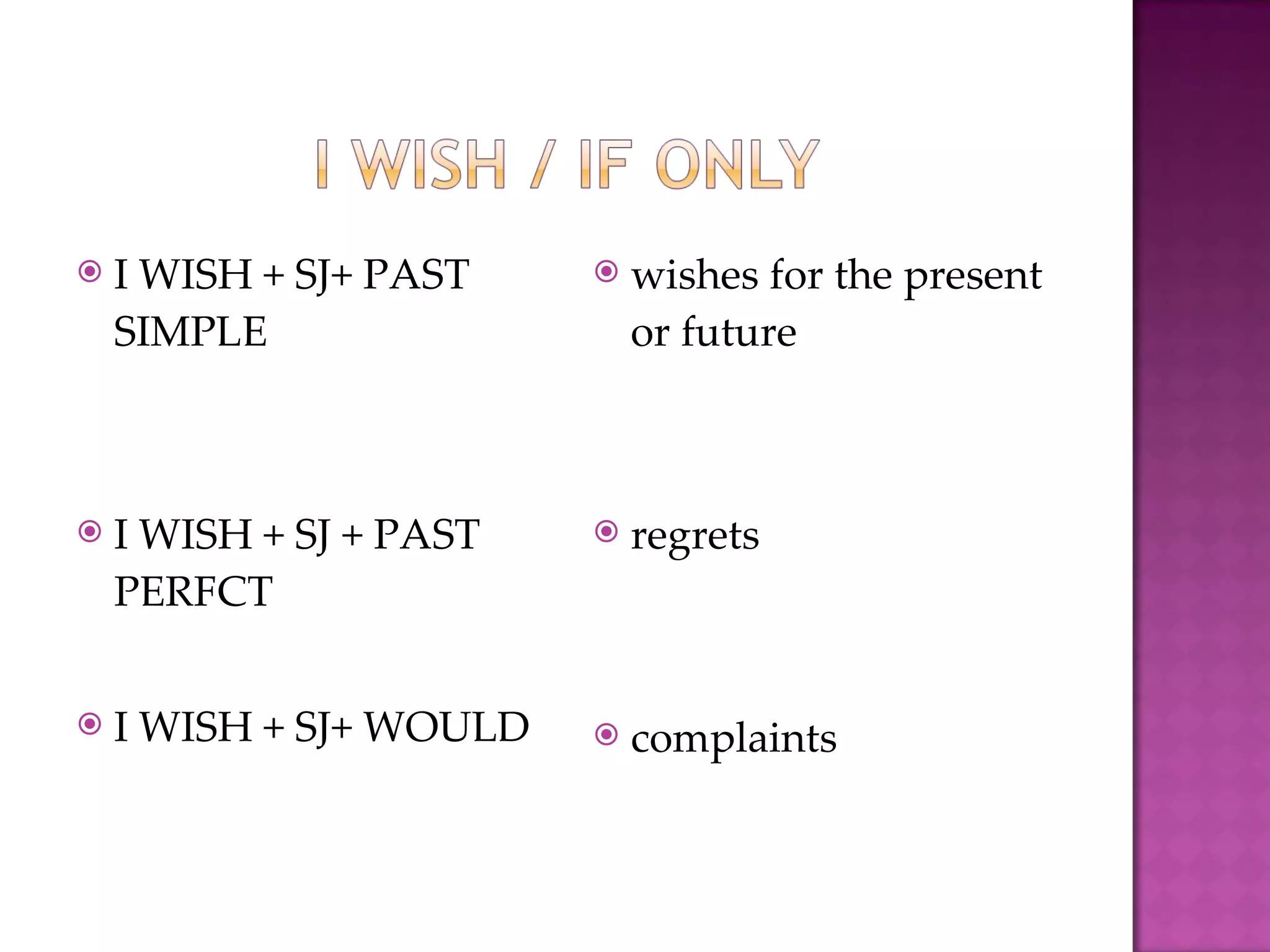 I wish | PPT