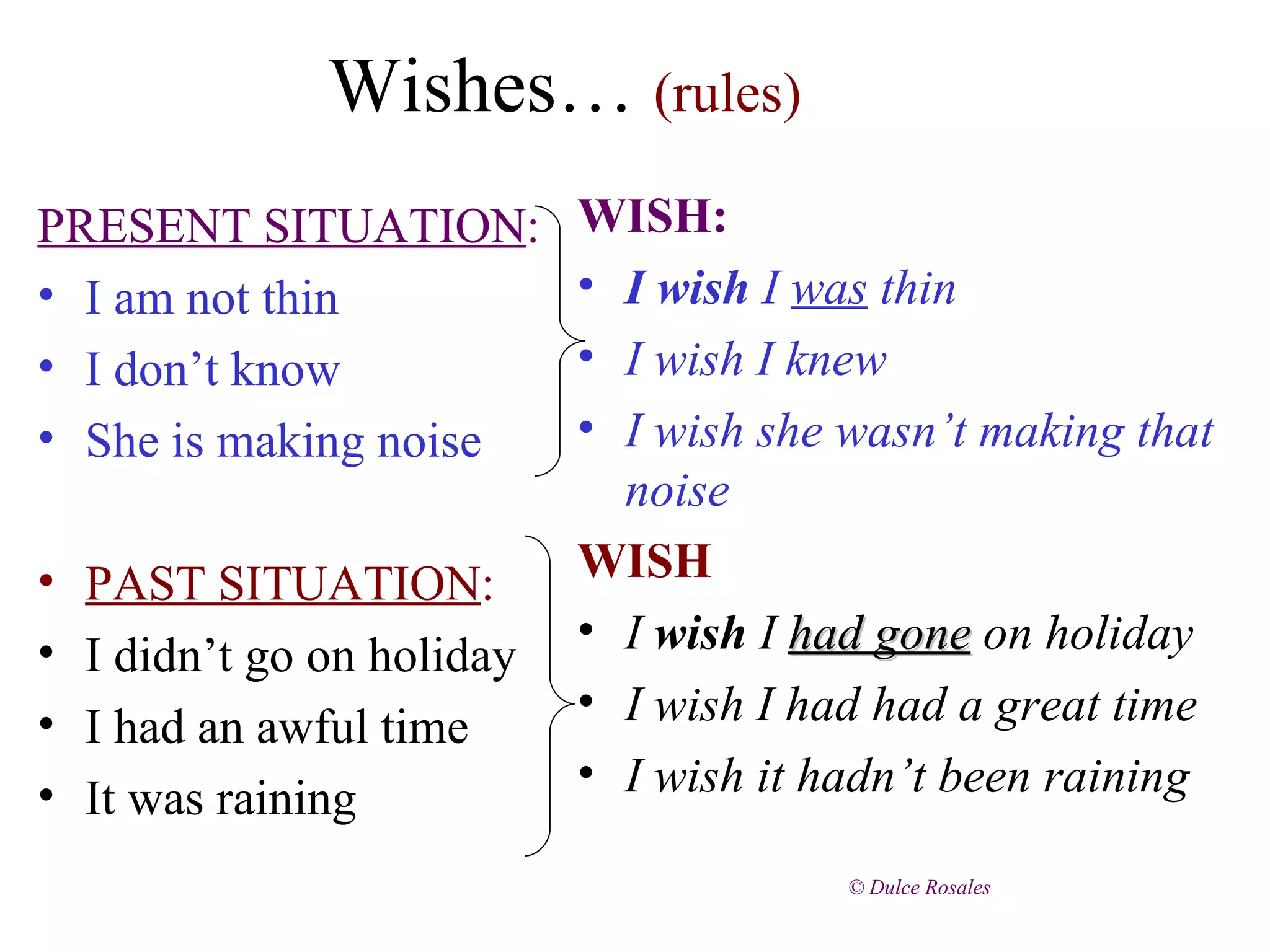 I wish... | PPT