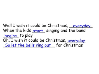 I Wish It Could Be Christmas By Wizzard | PPS