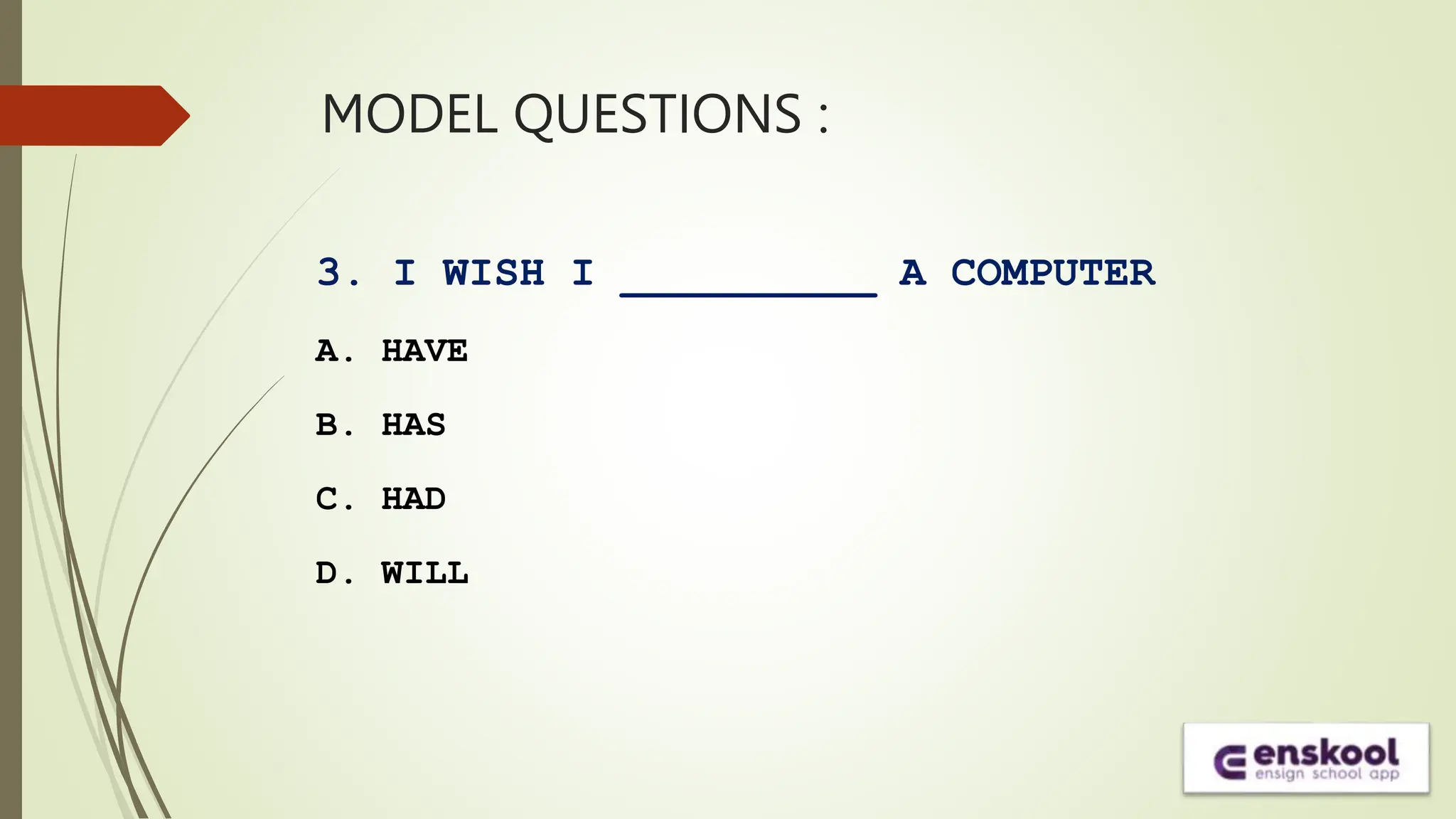 I WISH RULE POWERPOINT PRESENTATION IN ENGLISH GRAMMAR | PPTX