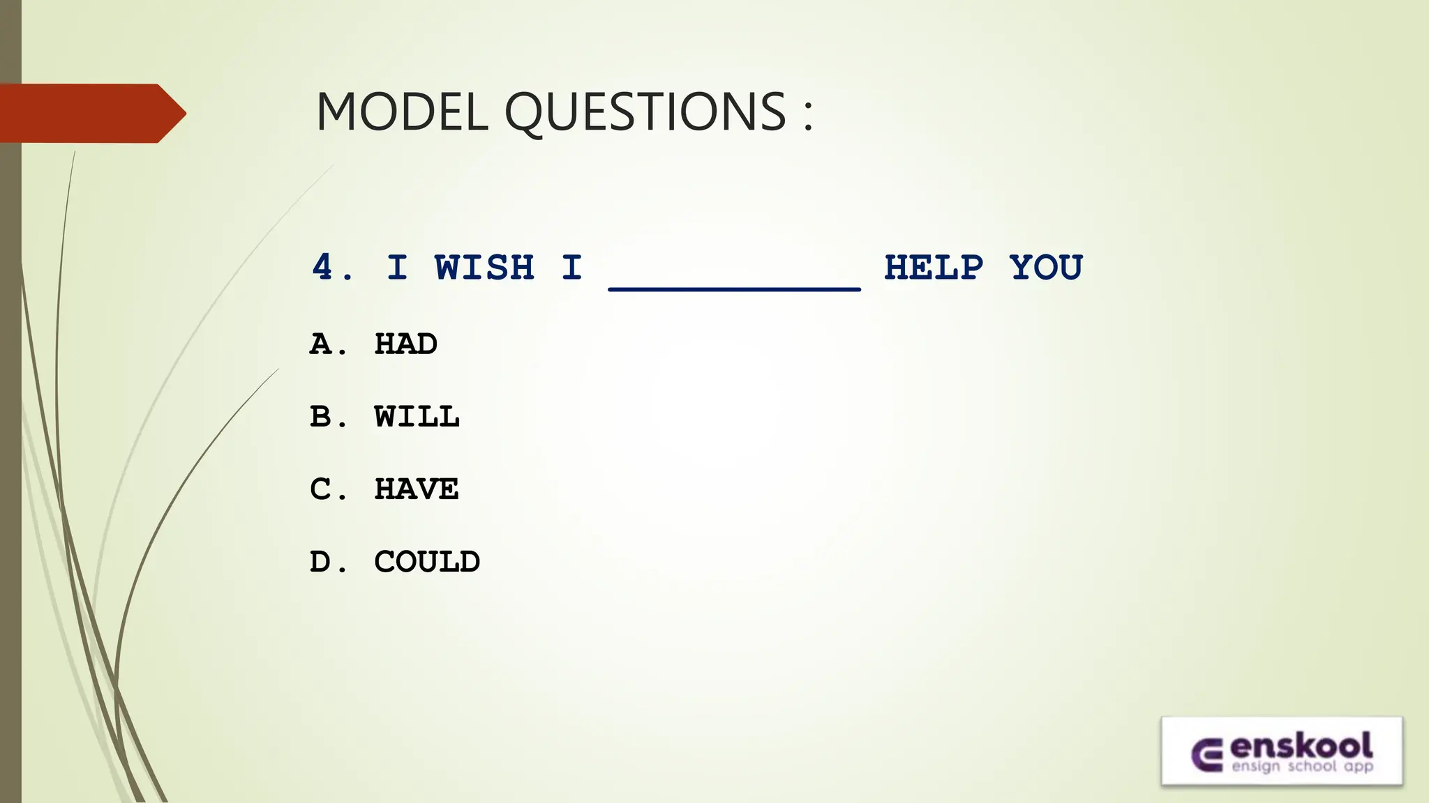 I WISH RULE POWERPOINT PRESENTATION IN ENGLISH GRAMMAR | PPTX