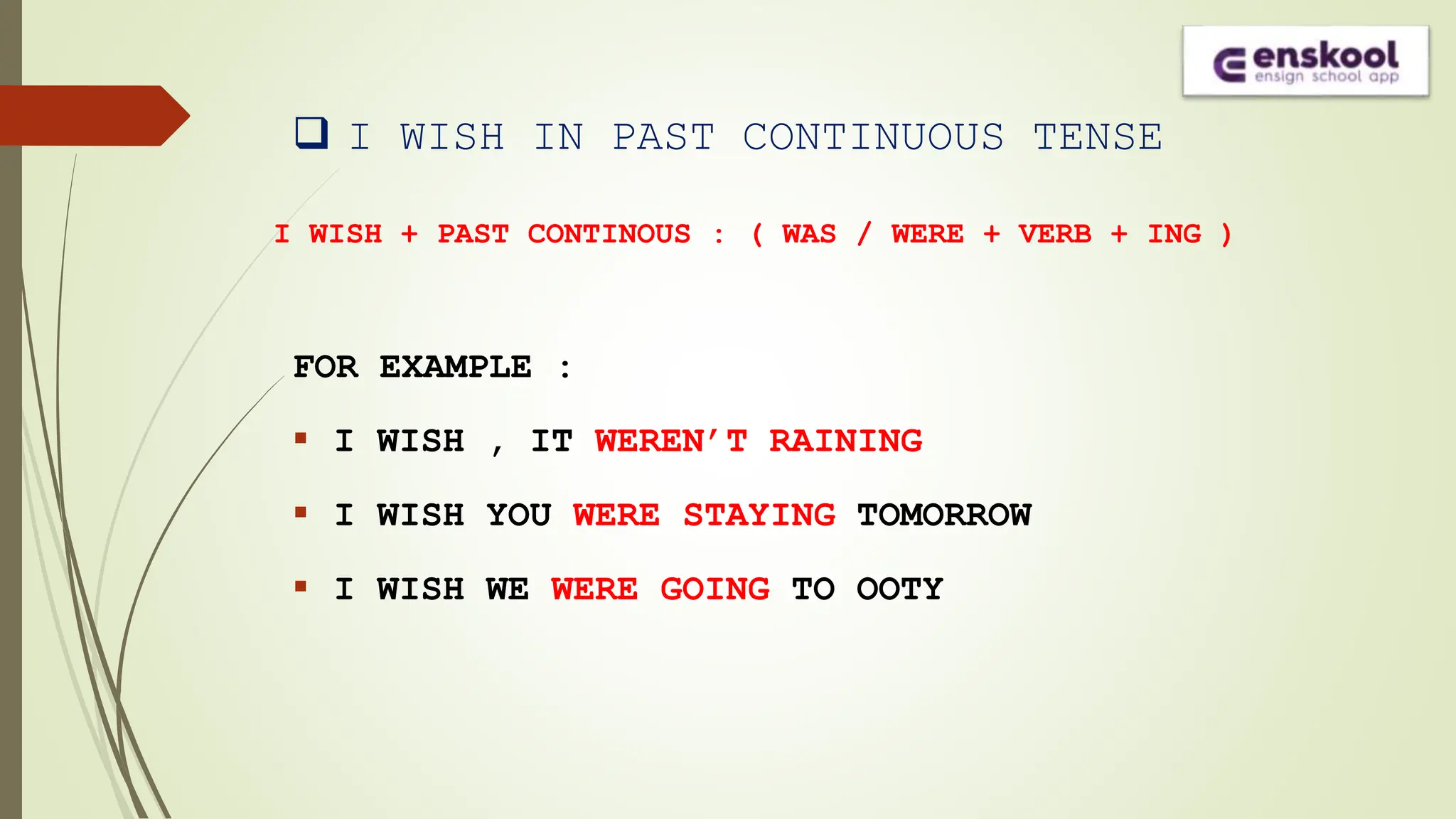 I WISH RULE POWERPOINT PRESENTATION IN ENGLISH GRAMMAR | PPTX