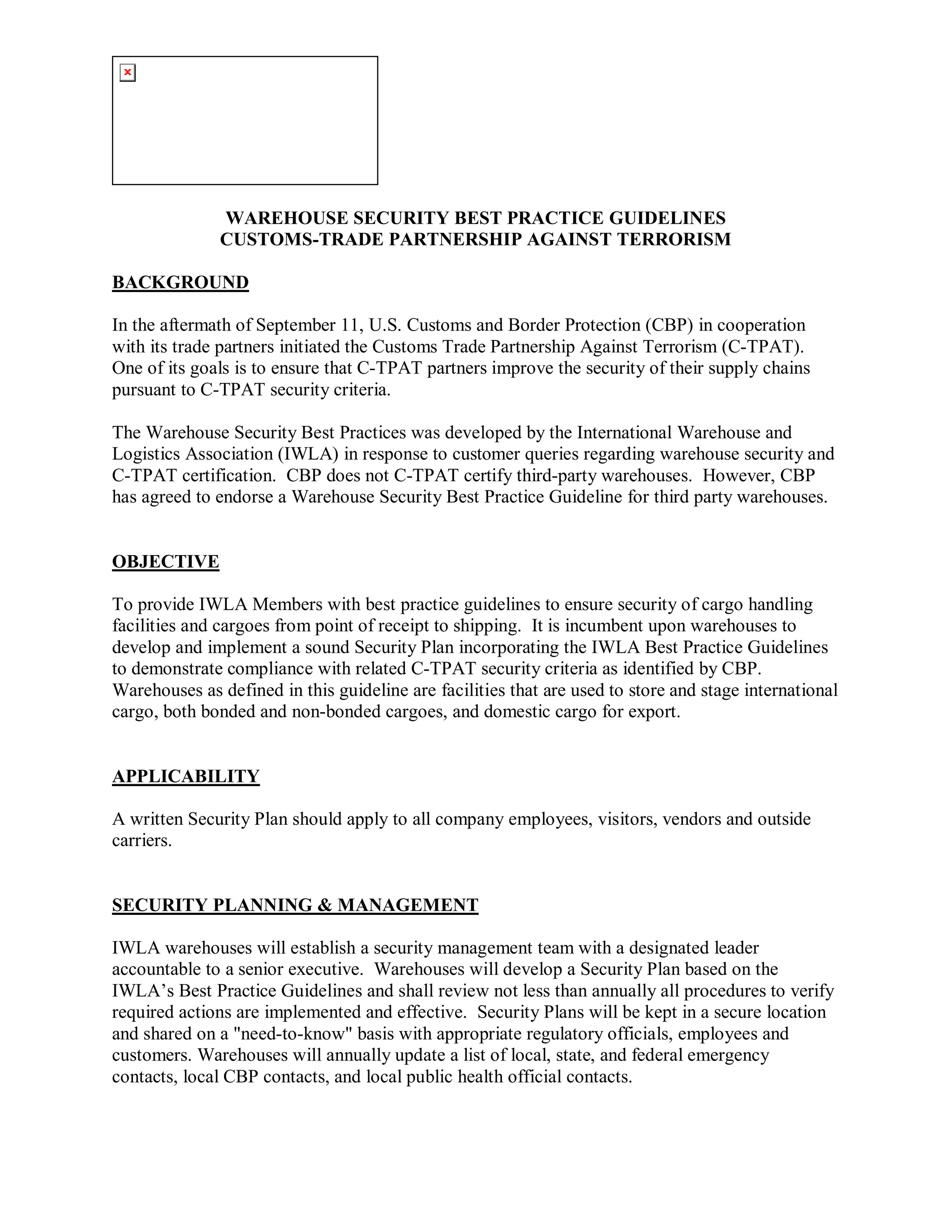 Iwla best practices | PDF