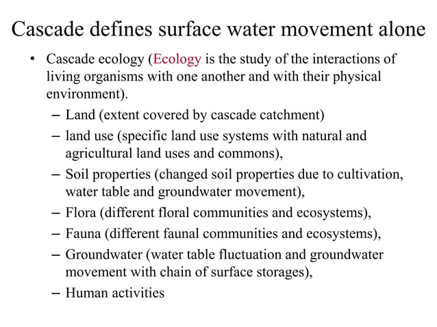 Indigenous water management for flood and drought | PPT