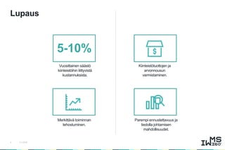 Iwms360 3.webinaari | PPT