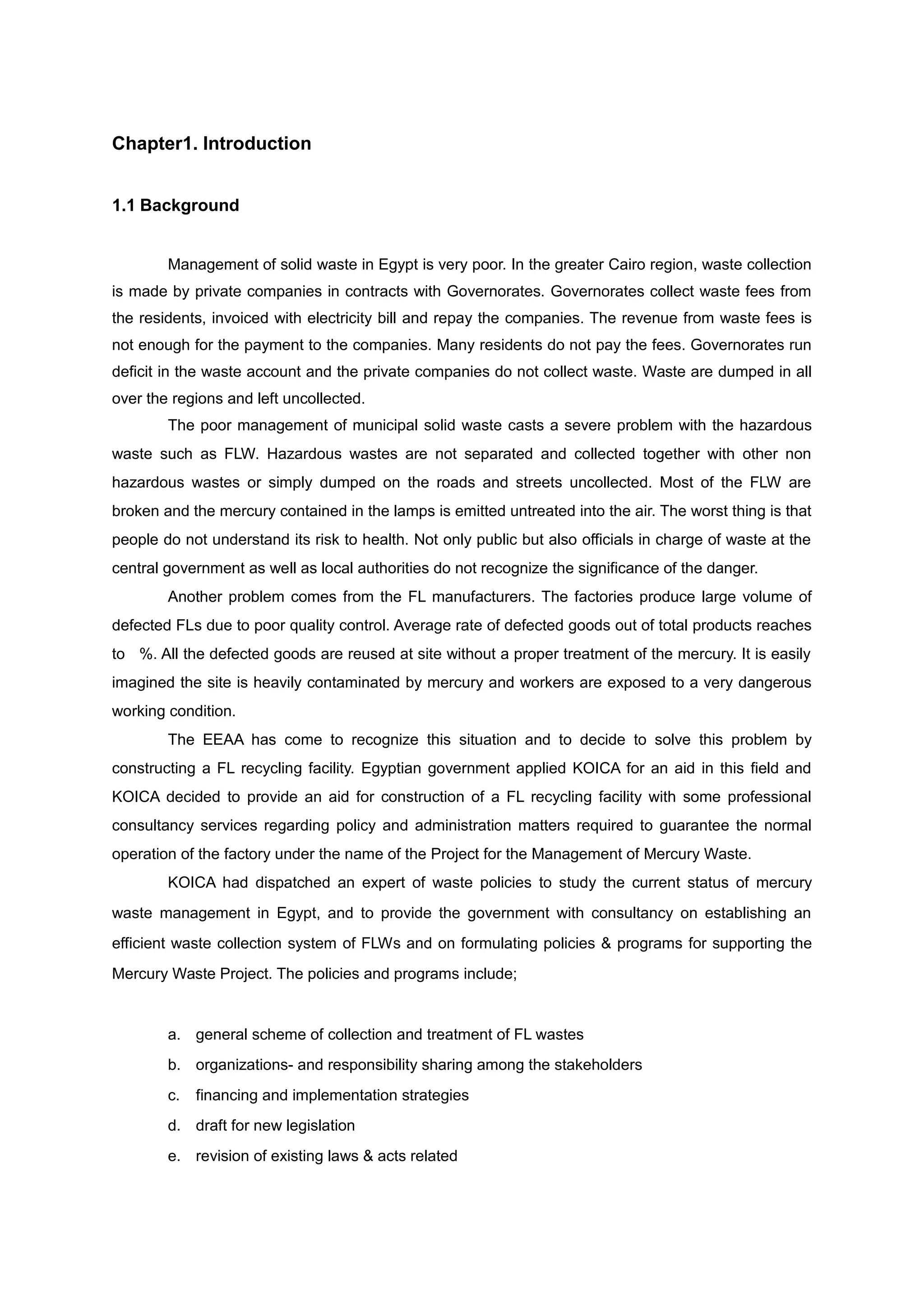 Iwms & master plan | PDF