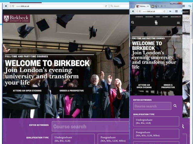 Telling the Birkbeck Story | PPT