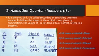 Quantum Number | PPTX