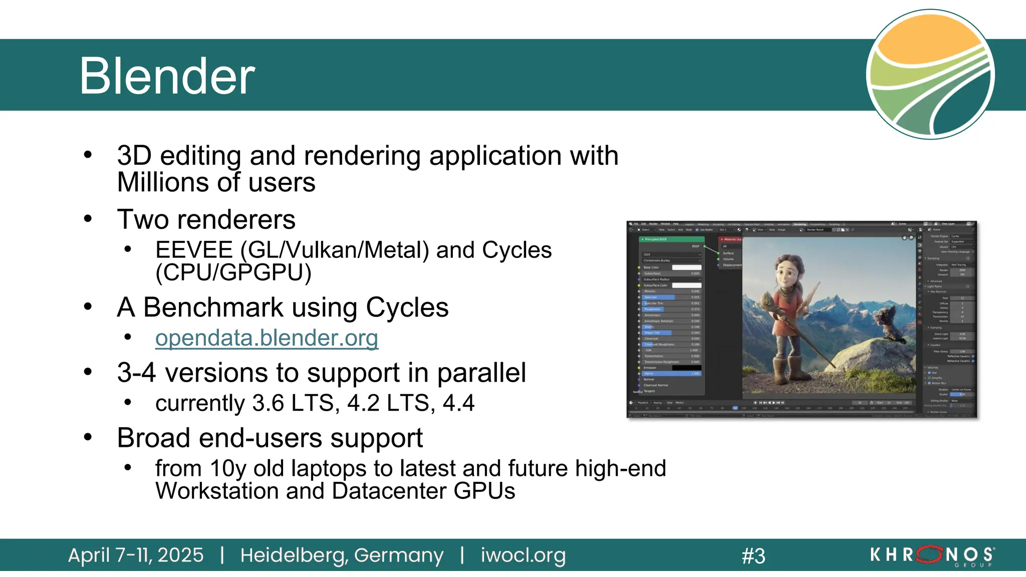 IWOCL 2025 Write Once, Deploy Many – 3D Rendering With SYCL Cross-Vendor Support and Performance ...