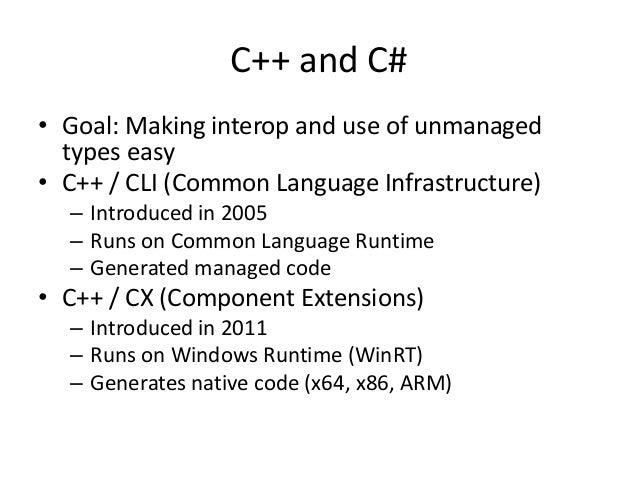 C# - A Programmer's Dream Come True