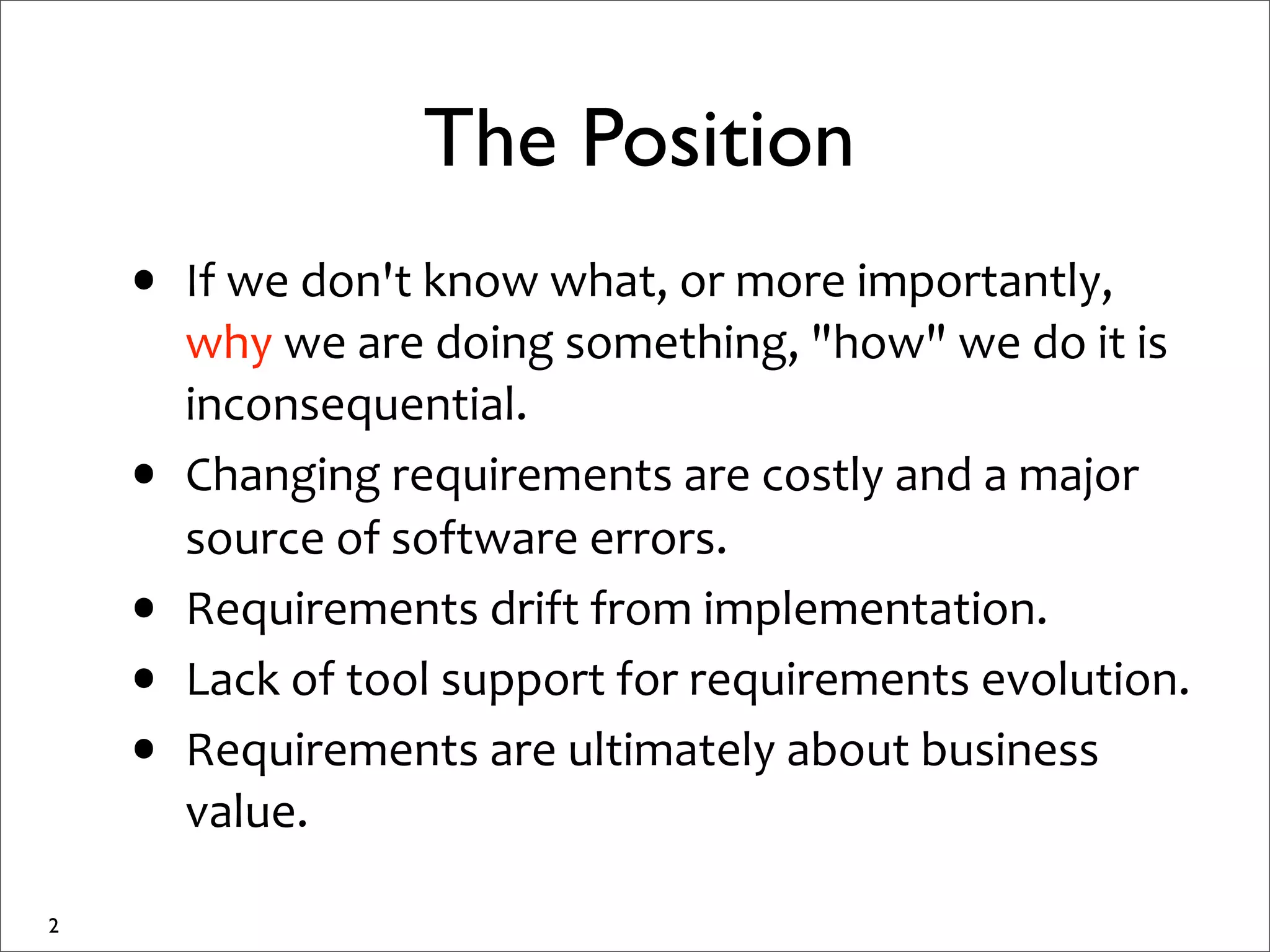 Requirements Evolution Drives Software Evolution | PDF