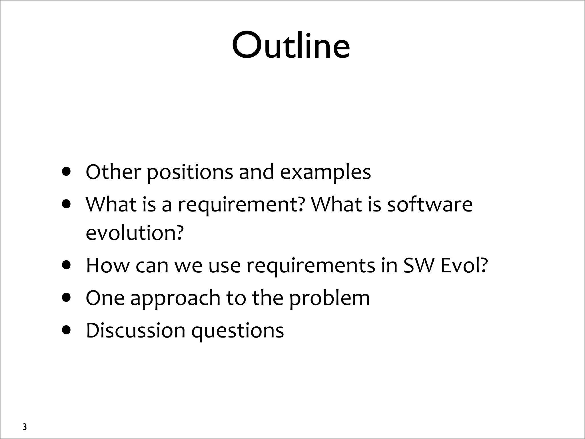 Requirements Evolution Drives Software Evolution | PDF
