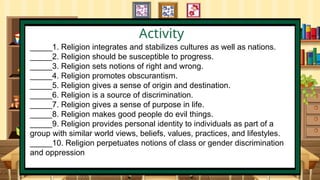 introduction to world religion-Q1-WEEK 2 - Copy.pptx | Judaism ...