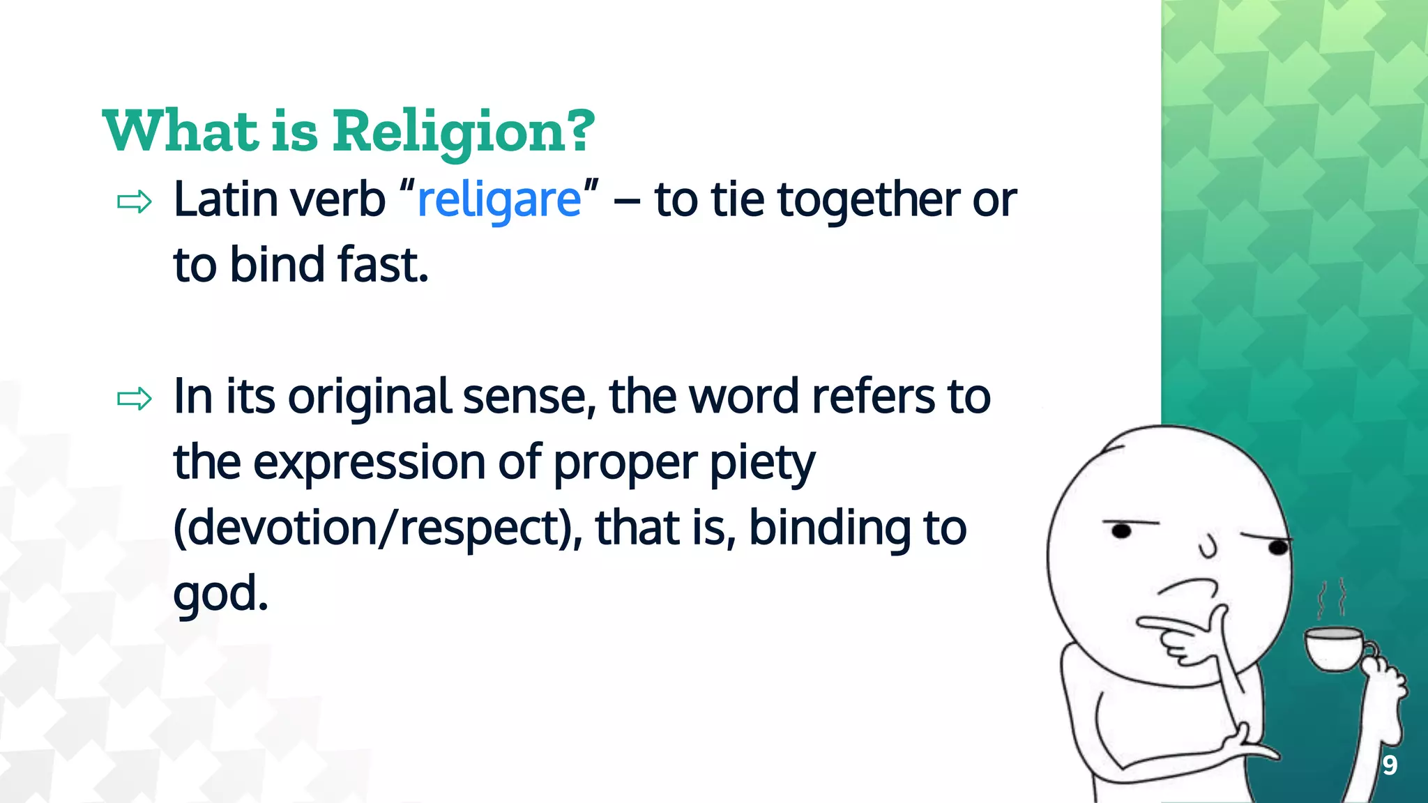 IWRBS Religion in a different light | PPTX